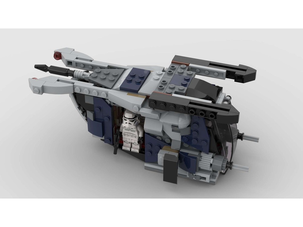 LEGO MOC LAAT/le Police Patrol Gunship - Alternate Build of 40755 ...