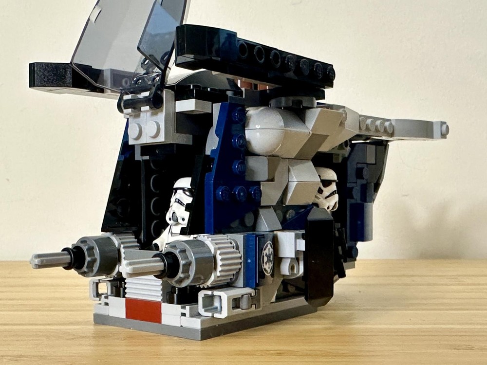 LEGO MOC LAAT/le Police Patrol Gunship - Alternate Build of 40755 ...