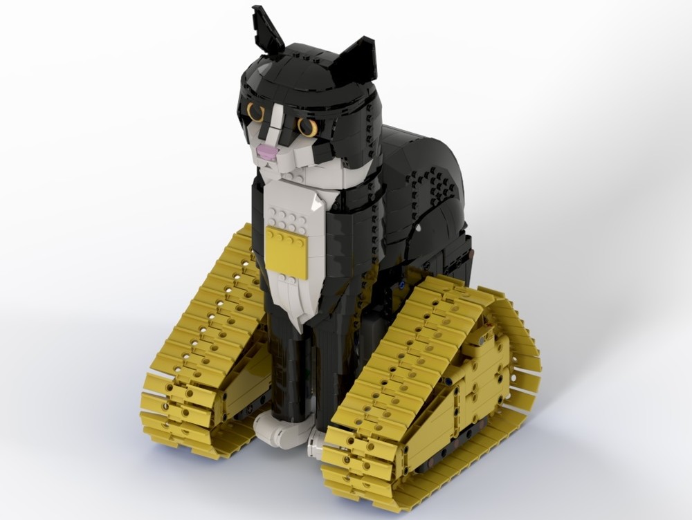 LEGO MOC TUXEDO CATerpillar by KeisukeOmori | Rebrickable - Build with LEGO