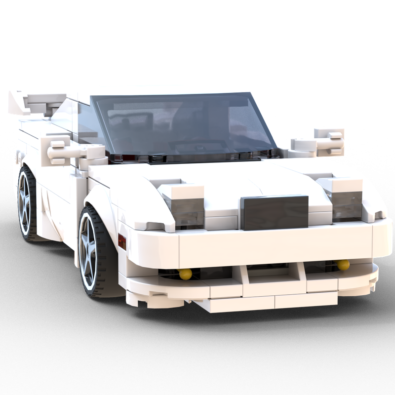 LEGO MOC-199291 White 1994 180SX Type X by JDMenjoyer6921 | Rebrickable ...