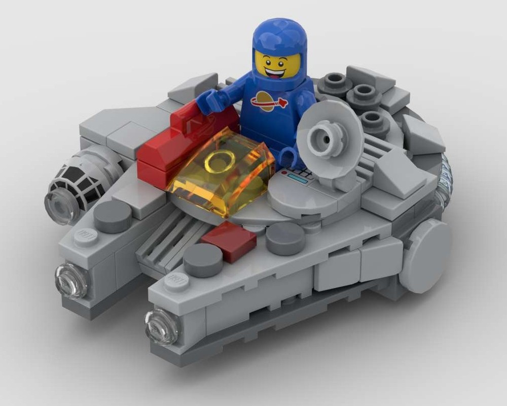 LEGO MOC Millennium Falcon Mini by Kraken71abc | Rebrickable - Build ...