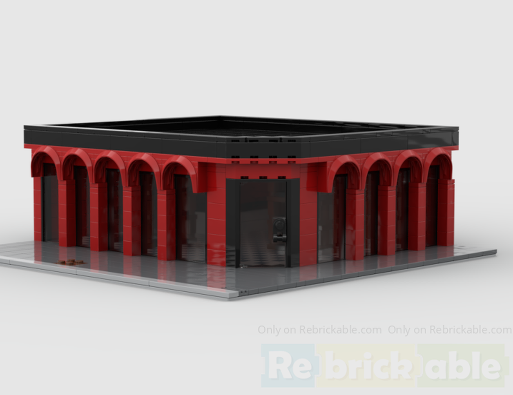 LEGO MOC Department Store by NorwegianTater | Rebrickable - Build with LEGO