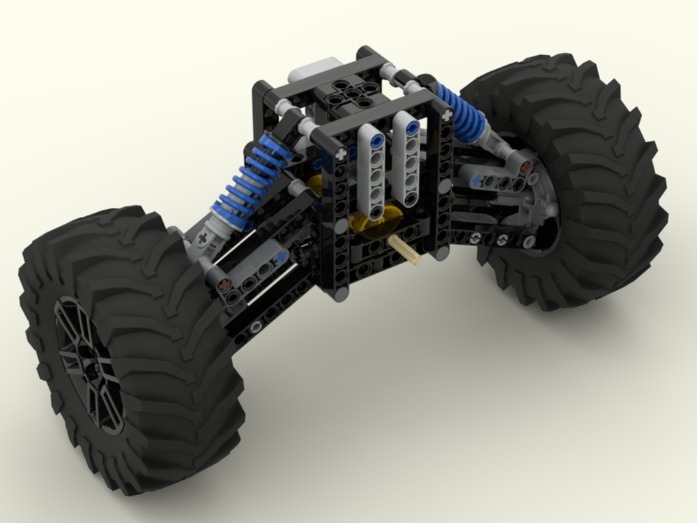 LEGO MOC REAR AXLE FOR OFFROADERS by TECHNIC_RC_GARAGE | Rebrickable ...