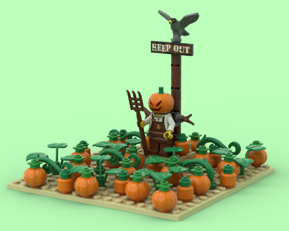 LEGO MOC Pumpkin Harvest by Mlong1013 | Rebrickable - Build with LEGO