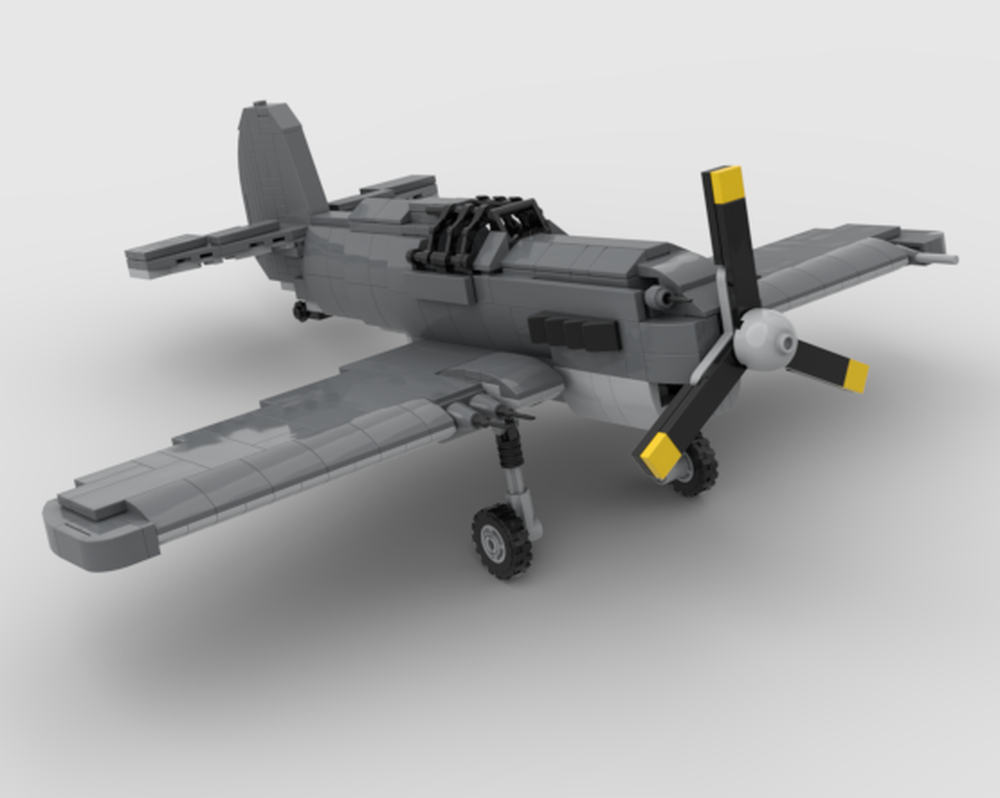 LEGO MOC Curtiss P-40 by AlessandroMaffioli | Rebrickable - Build with LEGO