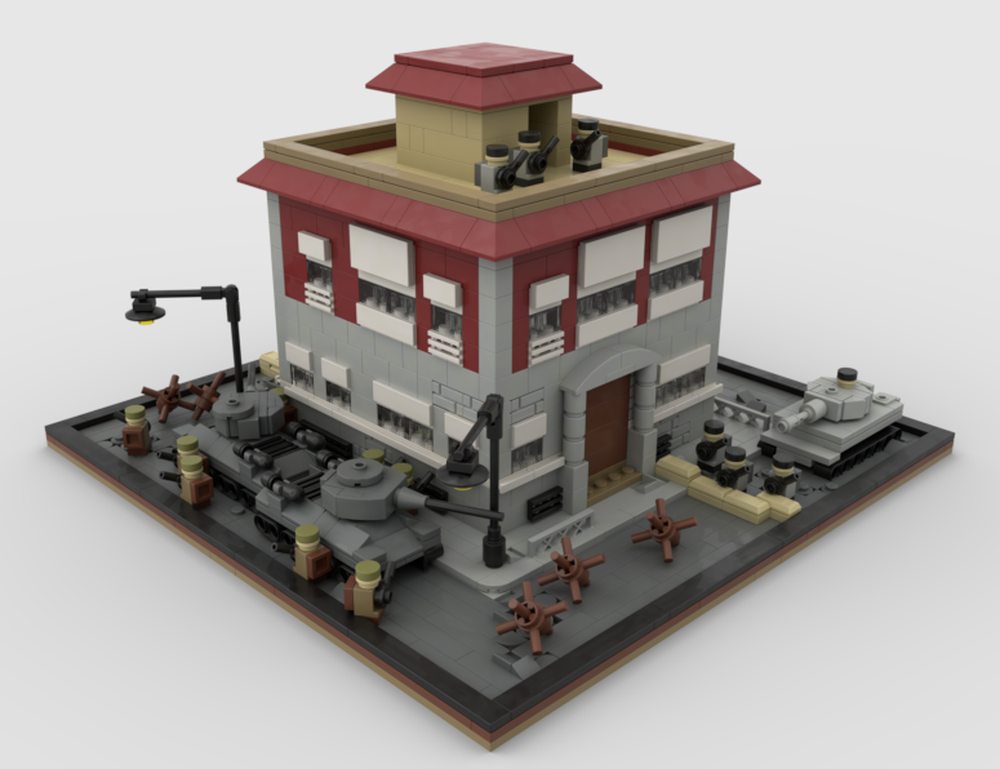 LEGO MOC Battle in Berlin microscale by AlessandroMaffioli ...