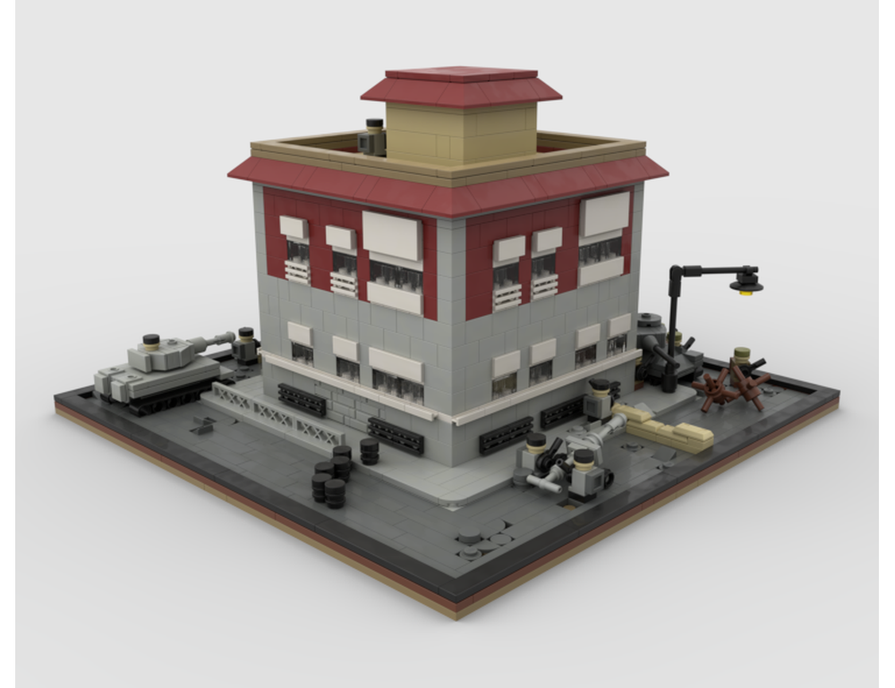 LEGO MOC Battle in Berlin microscale by AlessandroMaffioli ...