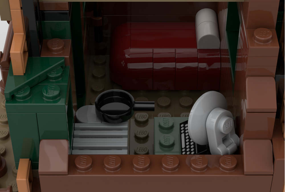 Lego Moc Mini A Frame Cabin By Asphalt Arsenal Rebrickable Build