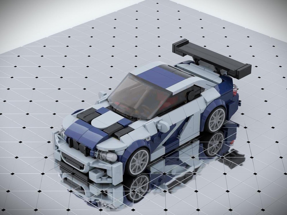 LEGO MOC BMW M3 GTR E46 by Sweeng | Rebrickable - Build with LEGO