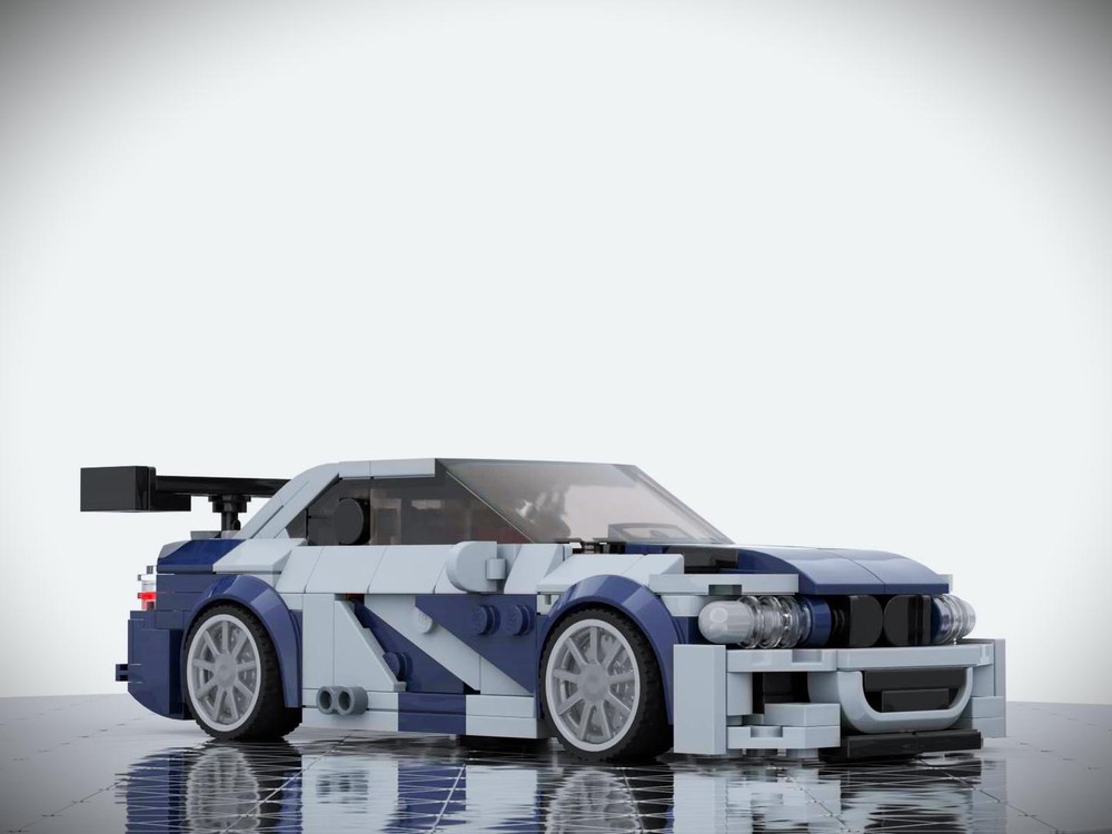 LEGO MOC BMW M3 GTR E46 by Sweeng | Rebrickable - Build with LEGO