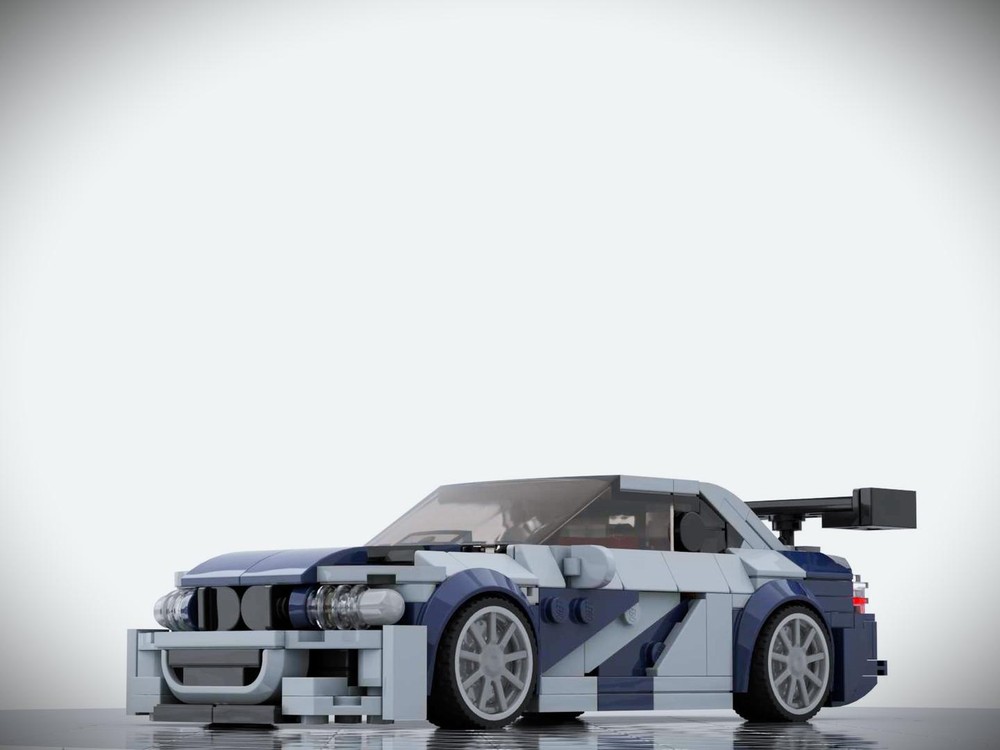 LEGO MOC BMW M3 GTR E46 by Sweeng | Rebrickable - Build with LEGO