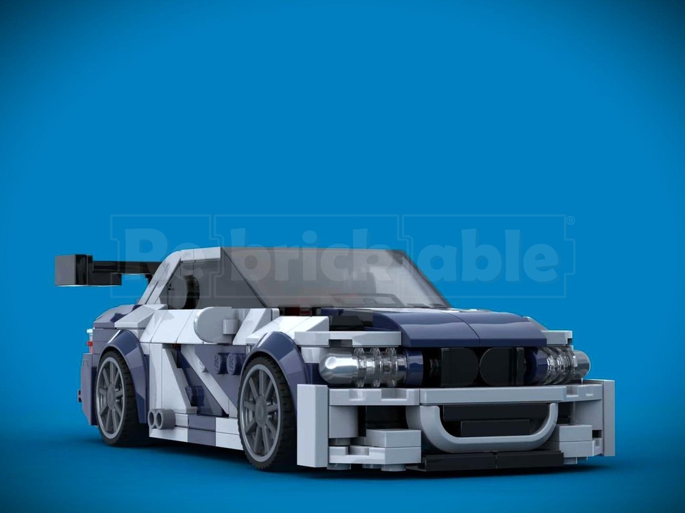 LEGO MOC-199316 BMW M3 GTR E46 by Sweeng | Rebrickable - Build with LEGO
