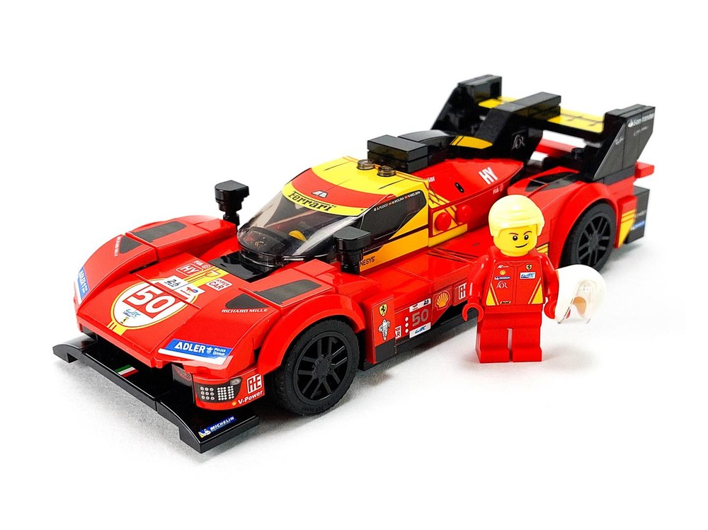 LEGO MOC Ferrari 499P 2024 by SFH_Bricks | Rebrickable - Build with LEGO