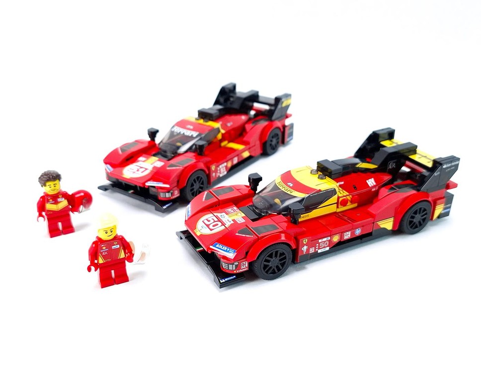 LEGO MOC Ferrari 499P 2024 by SFH_Bricks | Rebrickable - Build with LEGO