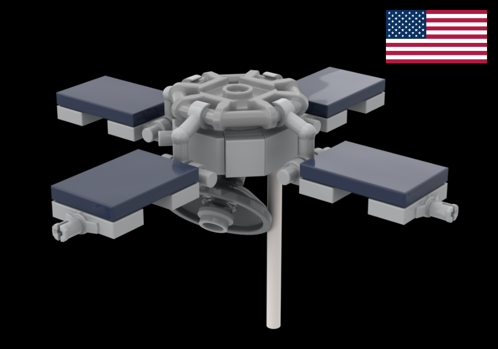 LEGO MOC-199320 Mariner 5 Spacecraft by OrchardBuilds | Rebrickable ...