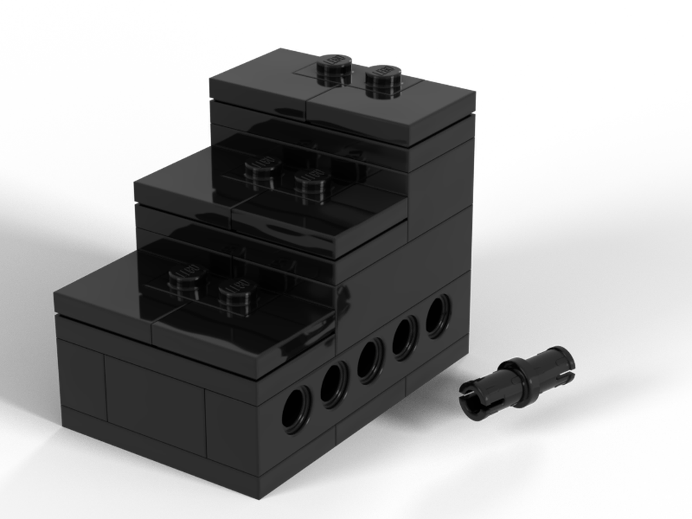 LEGO MOC Modular Minifigure stand by tomko1t | Rebrickable - Build with ...