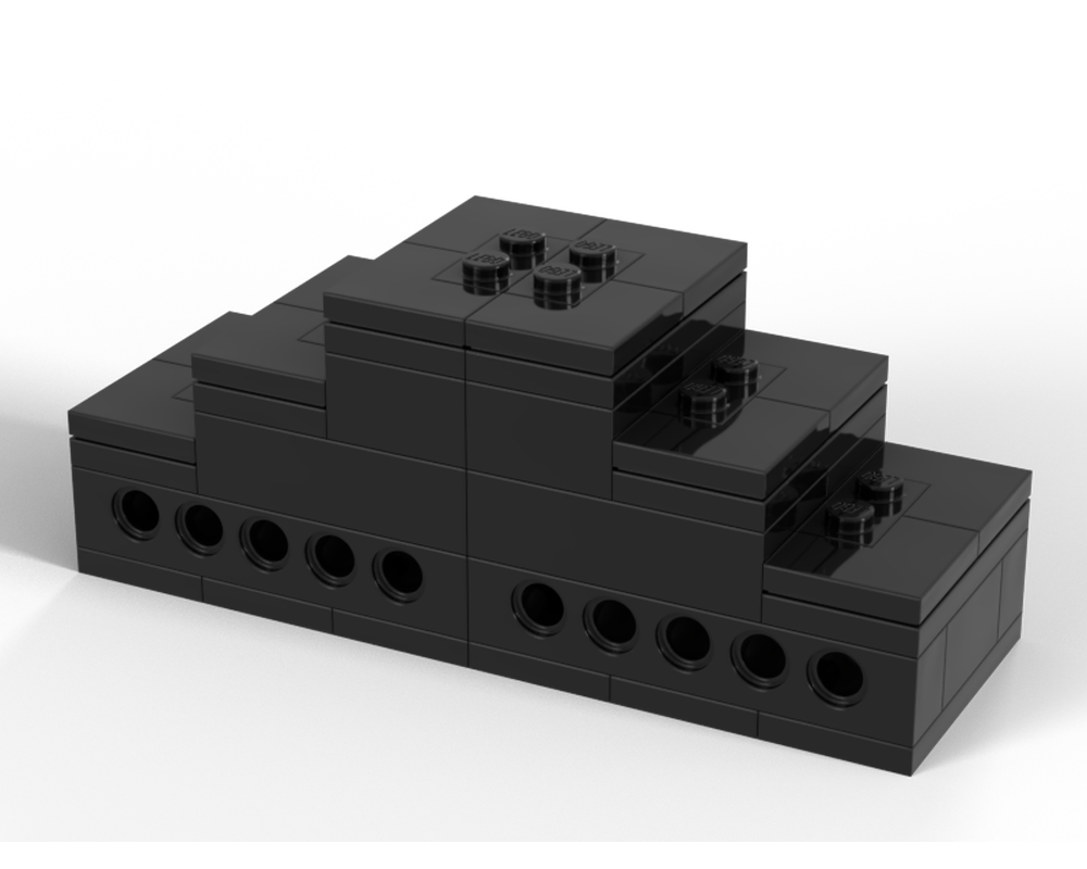 LEGO MOC Modular Minifigure stand by tomko1t | Rebrickable - Build with ...