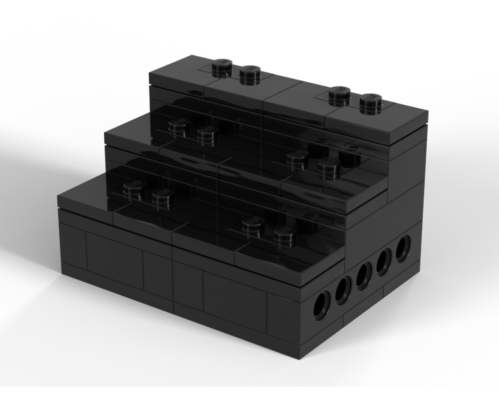 LEGO MOC Modular Minifigure stand by tomko1t | Rebrickable - Build with ...