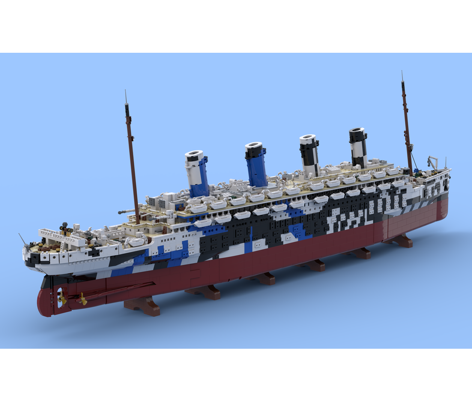 LEGO MOC-199328 HMT Olympic by sdfsafasf | Rebrickable - Build with LEGO