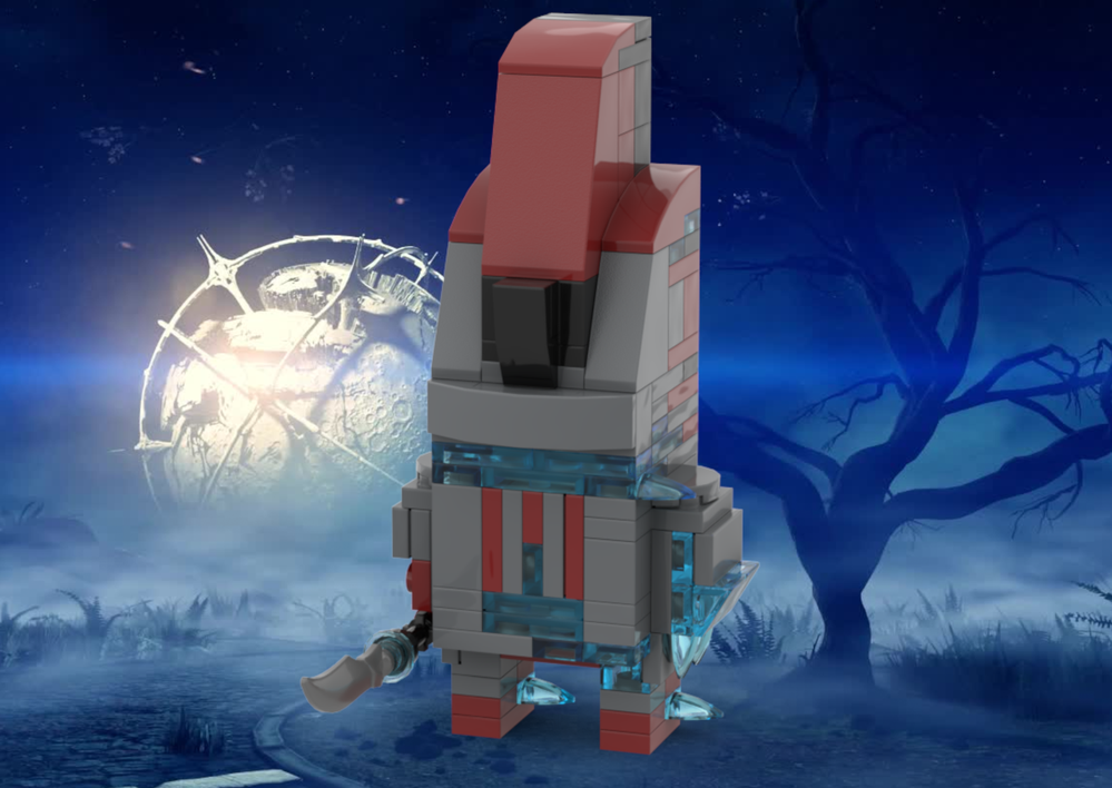 LEGO MOC Warframe Revenant BrickHead by goldengamer72 | Rebrickable ...