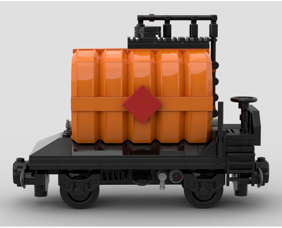 LEGO MOC 7 stud wide ADR train tank car - tanker railcar by josszo ...