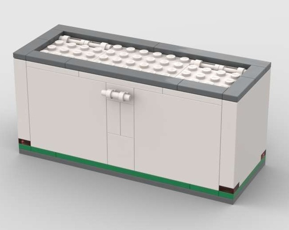 Lego Moc Container By Simessa Rebrickable Build With Lego