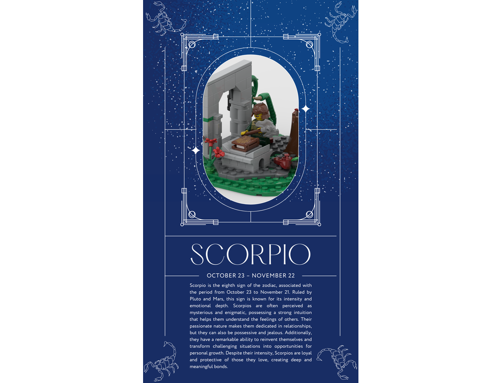 LEGO MOC-199339 The Zodiac Sign - Scorpion by PauloJorgeRamos ...