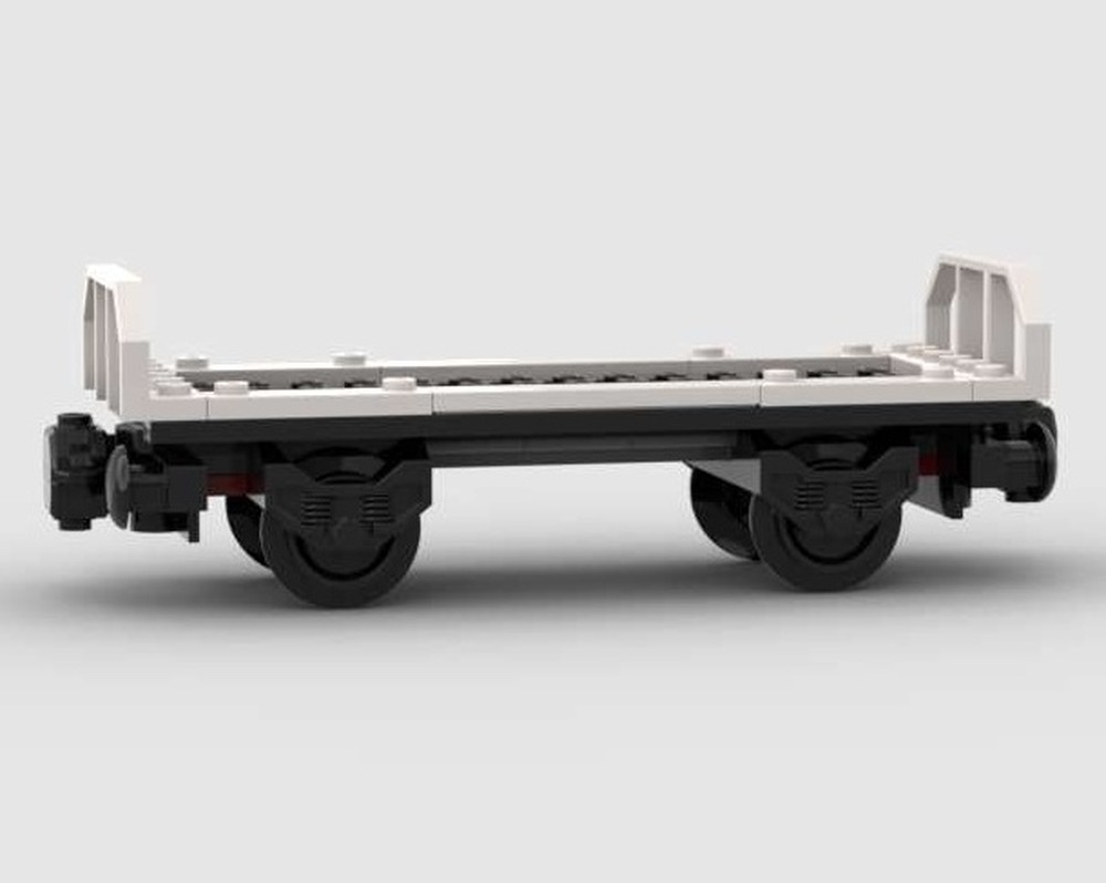 Lego Moc Container Carriage By Simessa Rebrickable Build With Lego