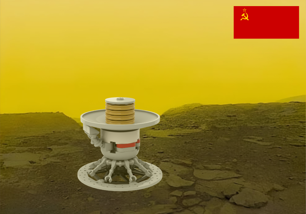 LEGO MOC Venera 9 Lander by OrchardBuilds | Rebrickable - Build with LEGO