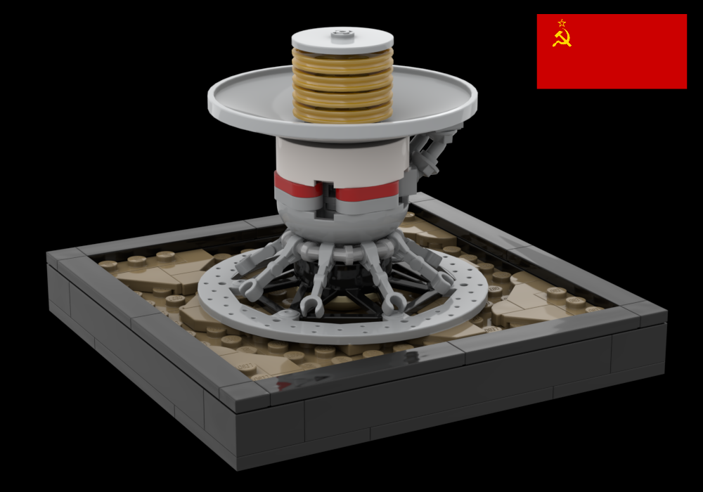 LEGO MOC-199341 Venera 9 Lander by OrchardBuilds | Rebrickable - Build ...