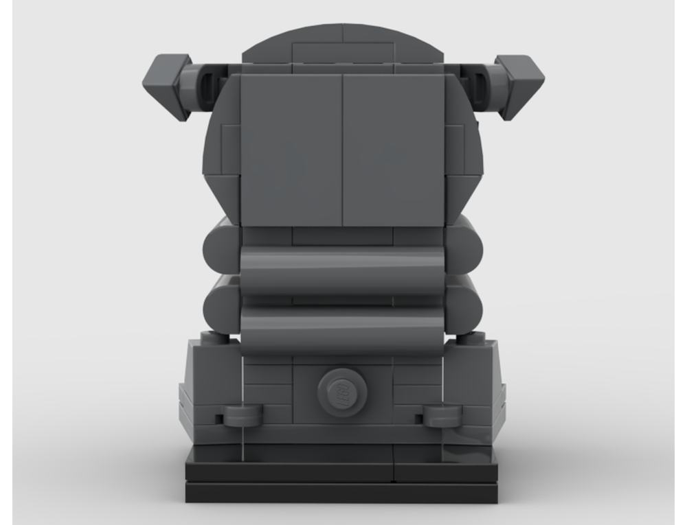 LEGO MOC Moo Deng Brickheadz by FinallyFlor | Rebrickable - Build with LEGO