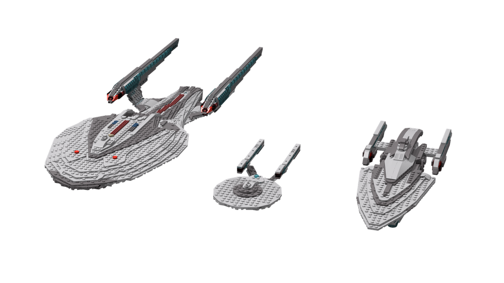 LEGO MOC Exeter-Class Starship USS Kirk by LegendAJ | Rebrickable ...