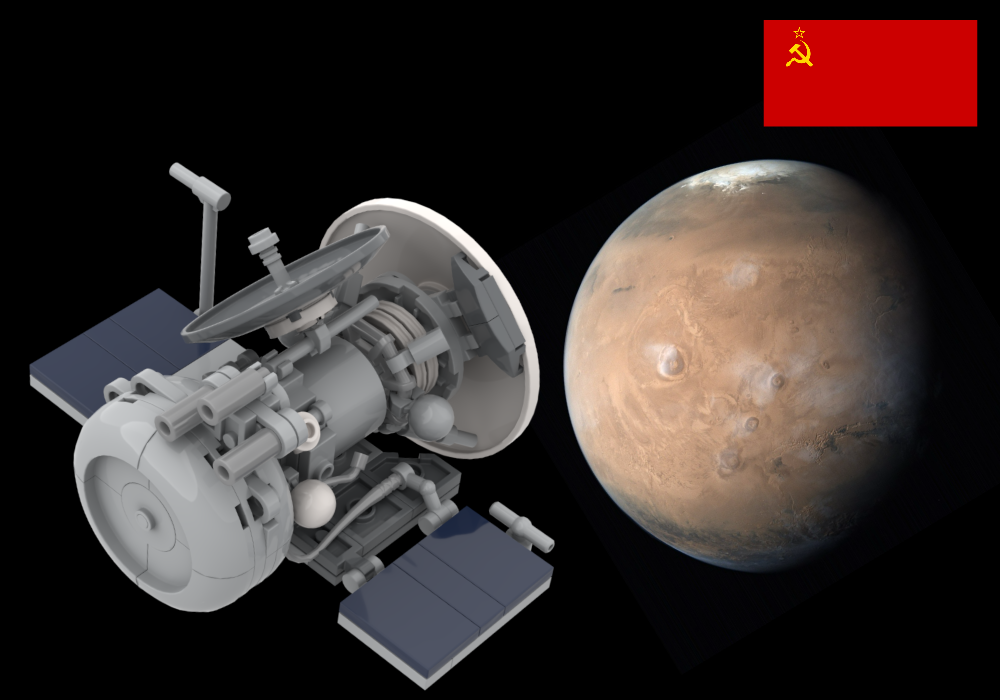 LEGO MOC Mars 2 / Mars 3 / Mars 6 / Mars 7 Spacecraft by OrchardBuilds ...