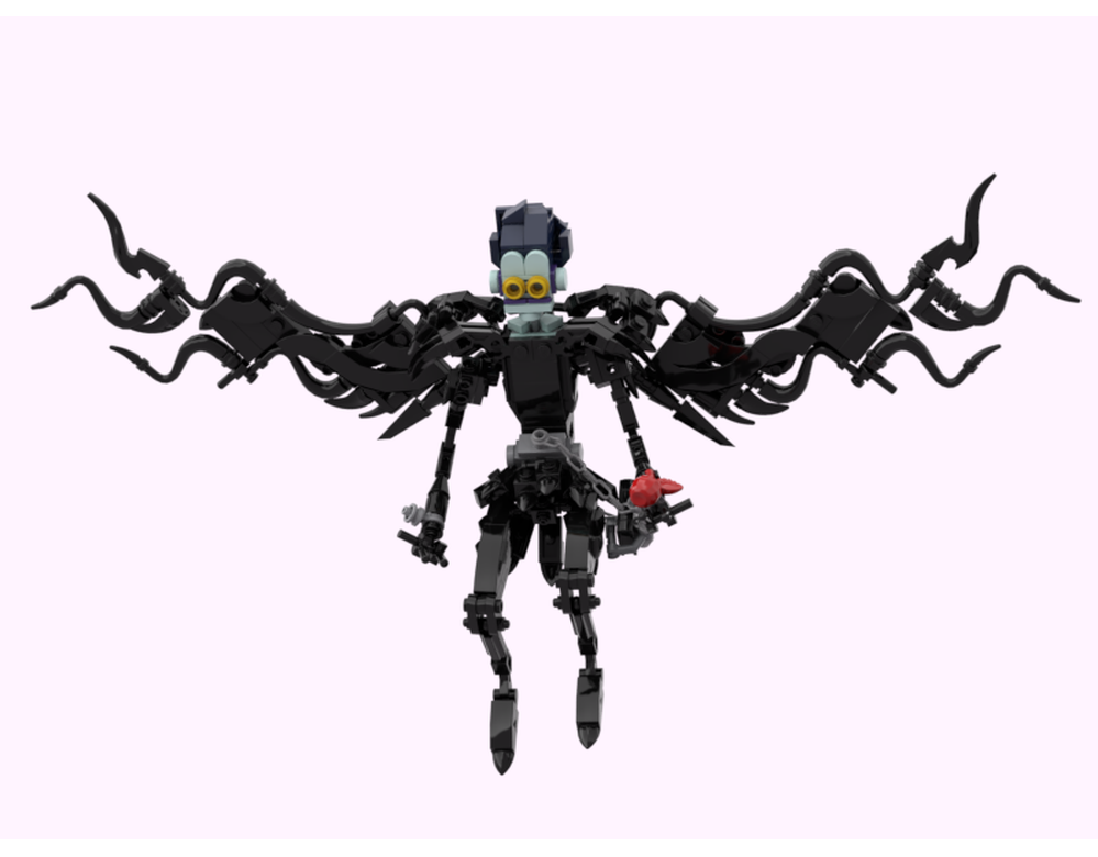 LEGO MOC Death Note Ryuk Poseable Figure by MOCaroni | Rebrickable ...