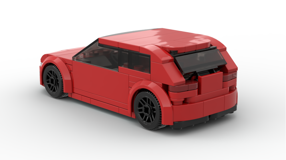 LEGO MOC Volkswagen Golf GTI (6wide) by Feel The Bricks | Rebrickable ...