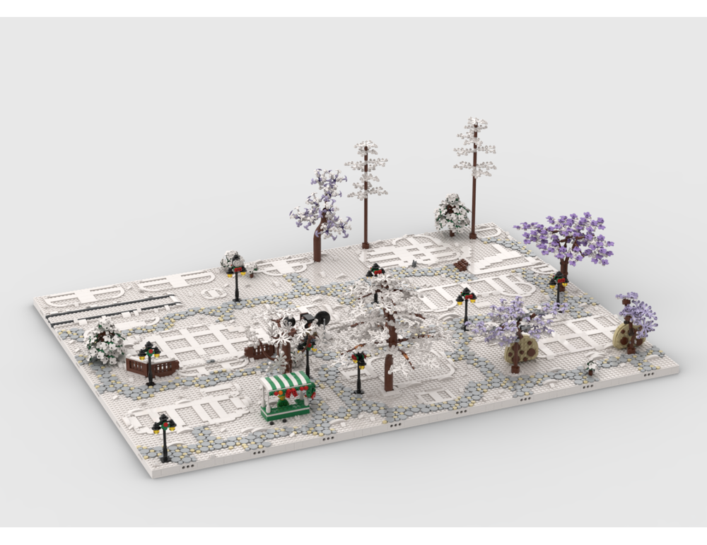 LEGO MOC Winter Village - Display Package for sets: 10325 LEGO MOC Winter Village - Display Package for sets: 10325