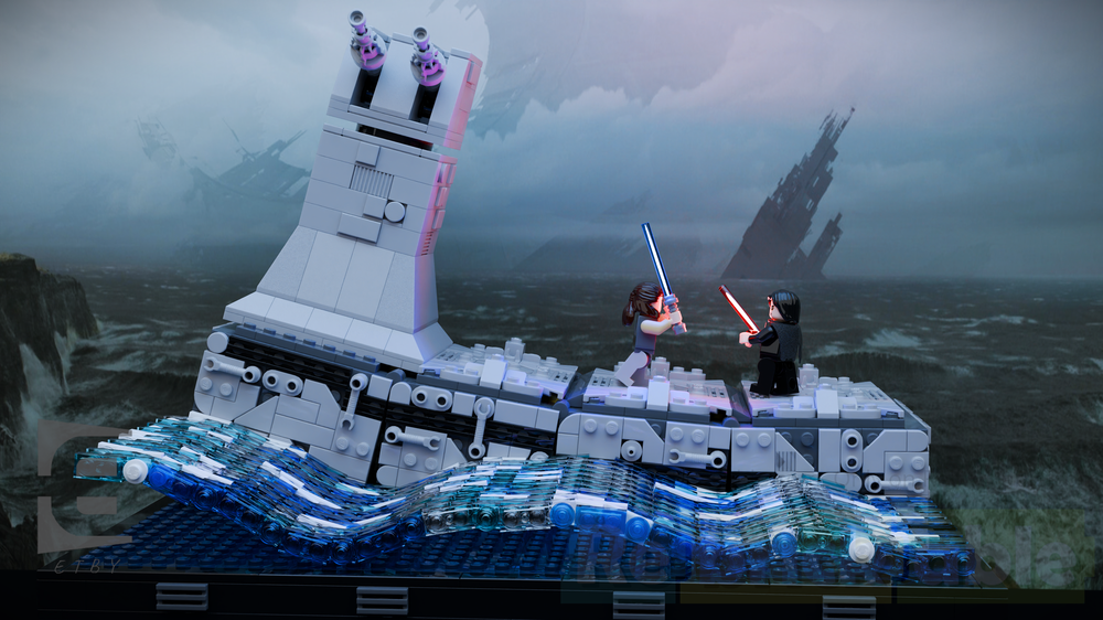 LEGO MOC Death Star II Ruins by ETBYbrickz | Rebrickable - Build with LEGO