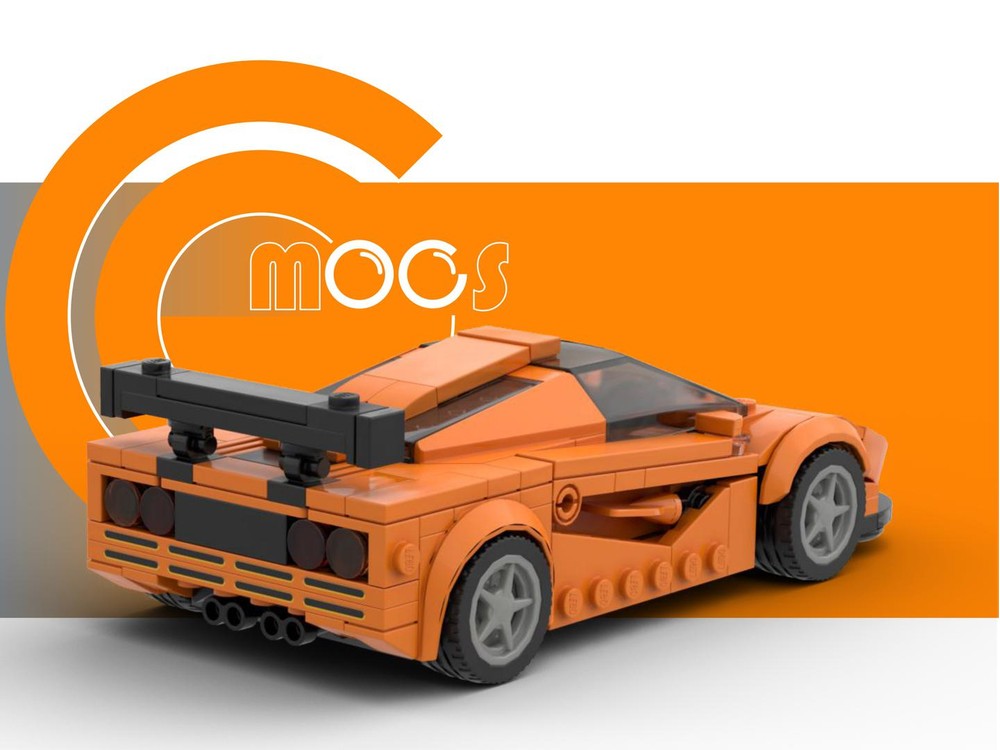 Lego Moc Mclaren F1 Modification By Coolegup Mocs Rebrickable Build