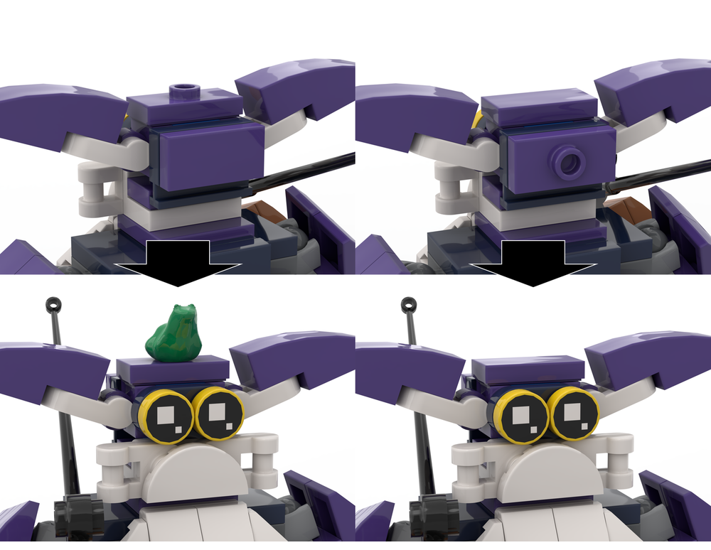 Lego Moc Big The Cat Sonic Adventure By Yodakya Rebrickable Build
