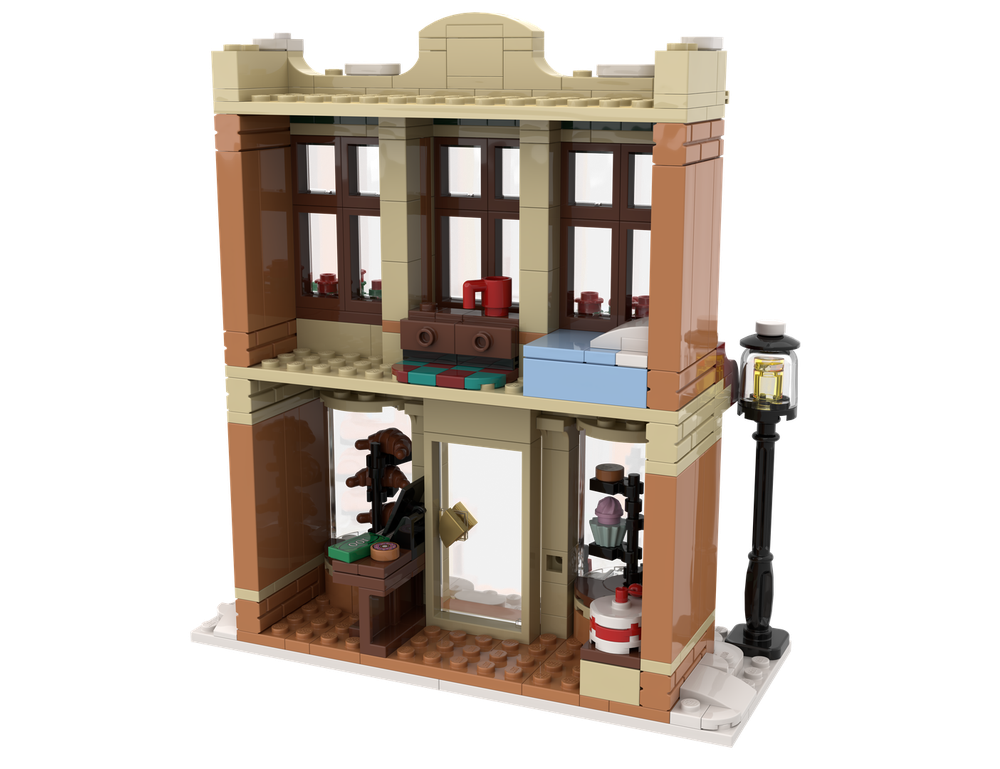 Lego Moc Christmas Bakery 40696 By Tijll Rebrickable Build With Lego