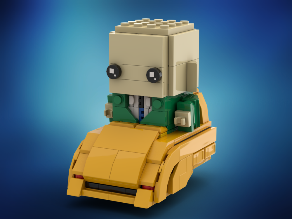 LEGO MOC Professor X Brickheadz by Ant0noo | Rebrickable - Build with LEGO