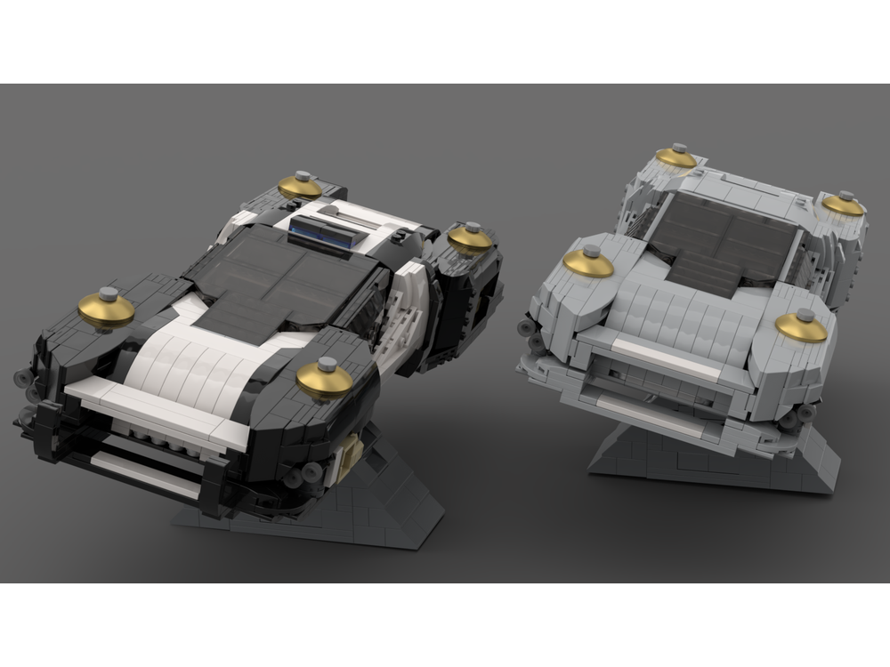 LEGO MOC Total Recall Hover Car by joshuajpierce | Rebrickable - Build ...