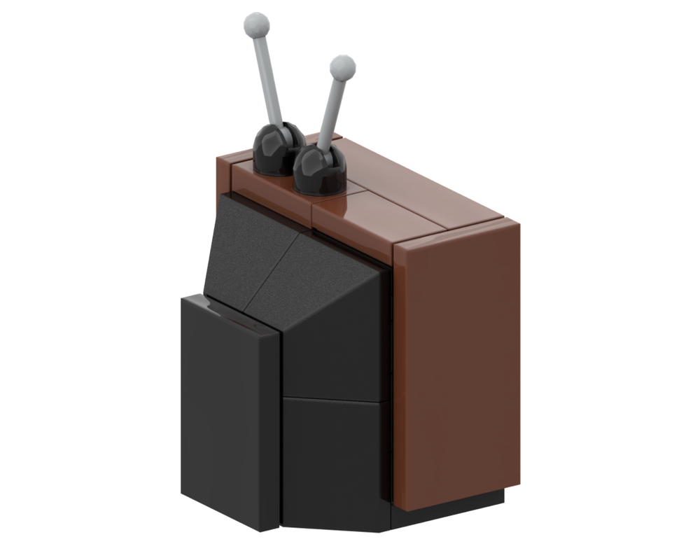 LEGO MOC-199401 1980s TV by BrokenBrownBrick | Rebrickable - Build with ...