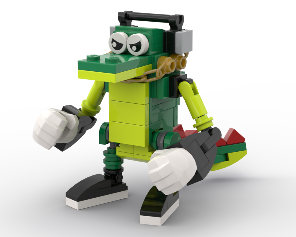 LEGO MOC Vector the Crocodile - Sonic Heroes by yodakya | Rebrickable ...