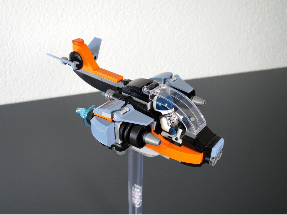 Lego Moc Planetary Scooter By Lunabricks Rebrickable Build With Lego