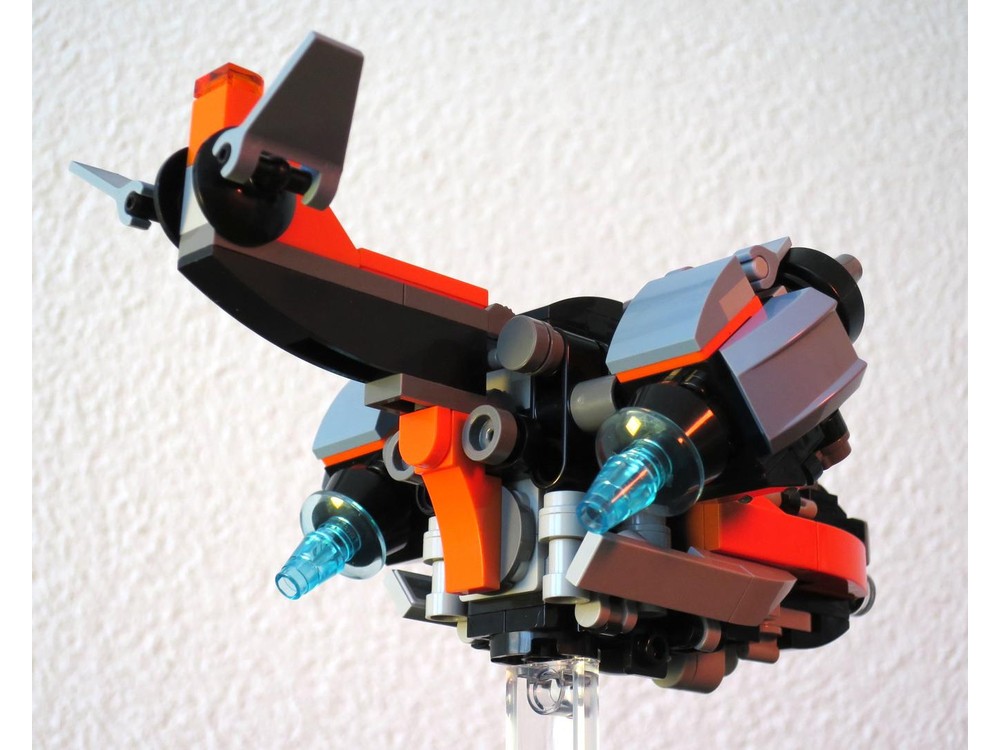 Lego Moc Planetary Scooter By Lunabricks Rebrickable Build With Lego