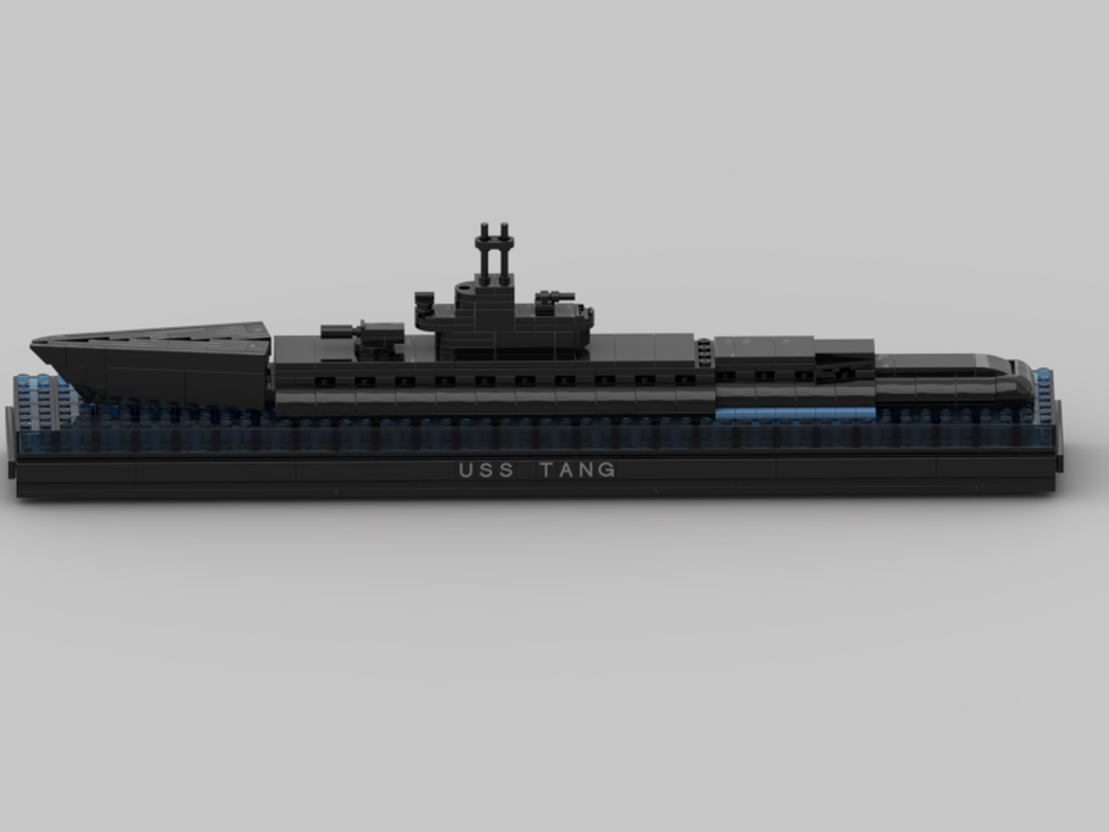 LEGO MOC USS Tang (SS 306) by wonderbrickz | Rebrickable - Build with LEGO