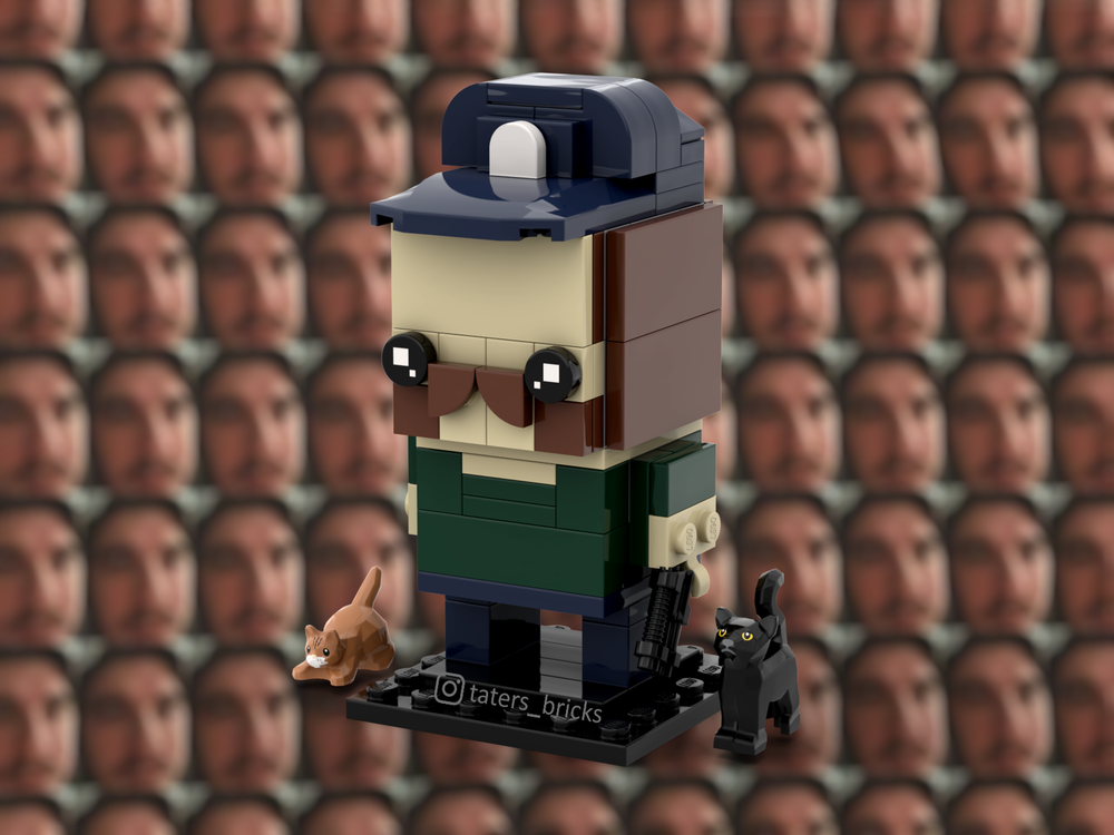 LEGO MOC Jschlatt by Taters | Rebrickable - Build with LEGO