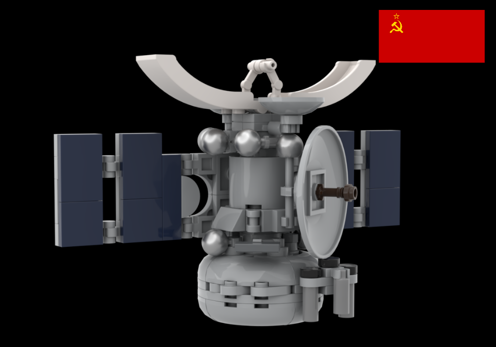 Lego Moc Venera 15 Venera 16 Spacecraft By Orchardbuilds