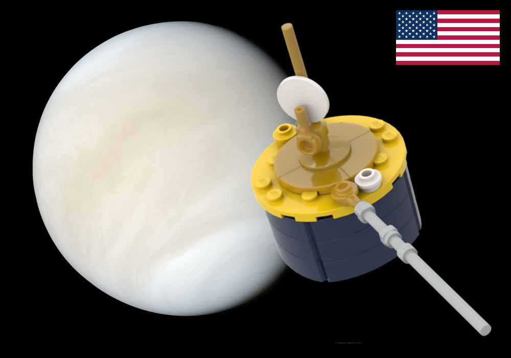 LEGO MOC Pioneer Venus Orbiter / Pioneer 12 by OrchardBuilds ...